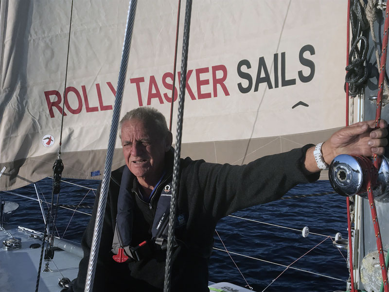 Jon Sanders Is Back Home – Well, Almost - Rolly Tasker Sails