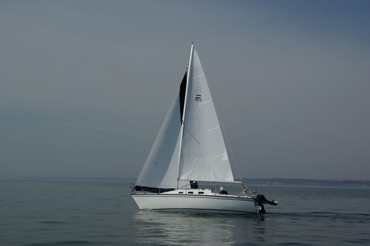 Precesion Boat Works Shipyard - Rolly Tasker Sails