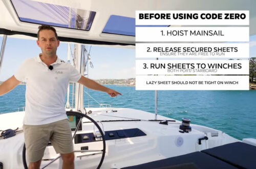 Step-by-Step Guide: How to Sail a Code Zero on a Catamaran