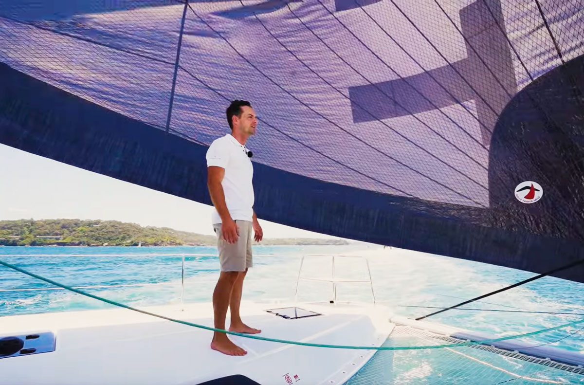 Step-by-Step Guide: How to Sail a Code Zero on a Catamaran