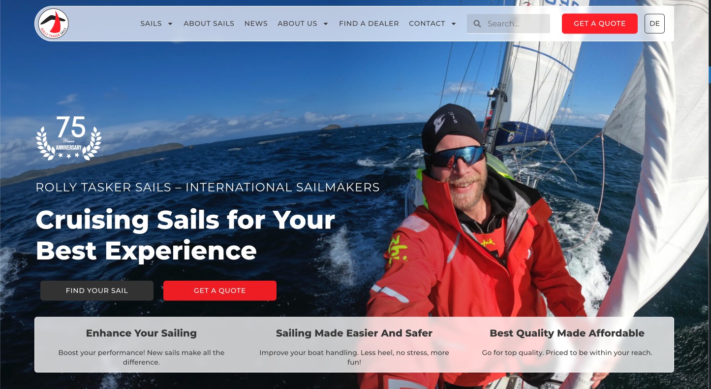 Rolly Tasker Sails - International Sailmaker