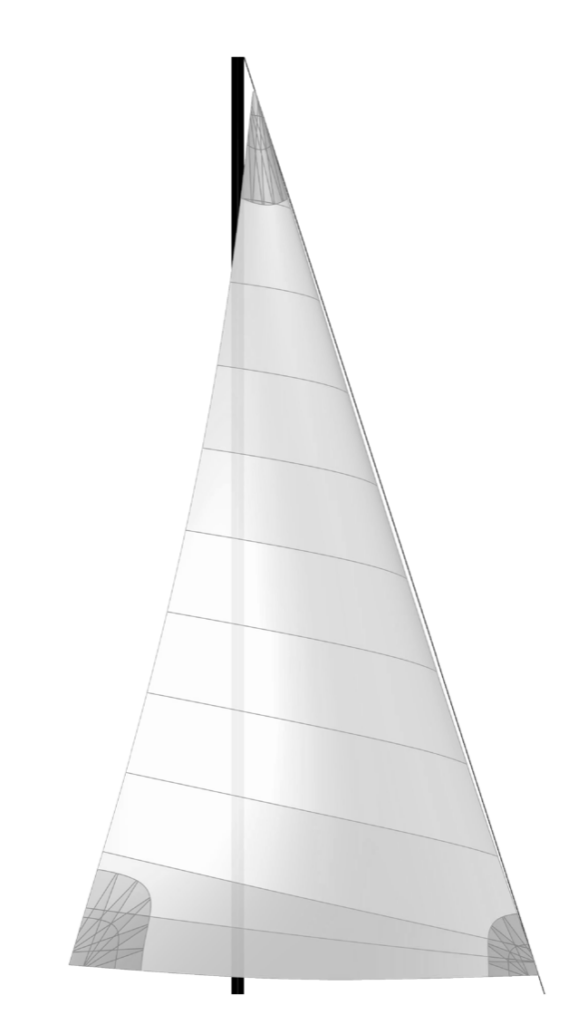 Crosscut Headsails - Rolly Tasker Sails